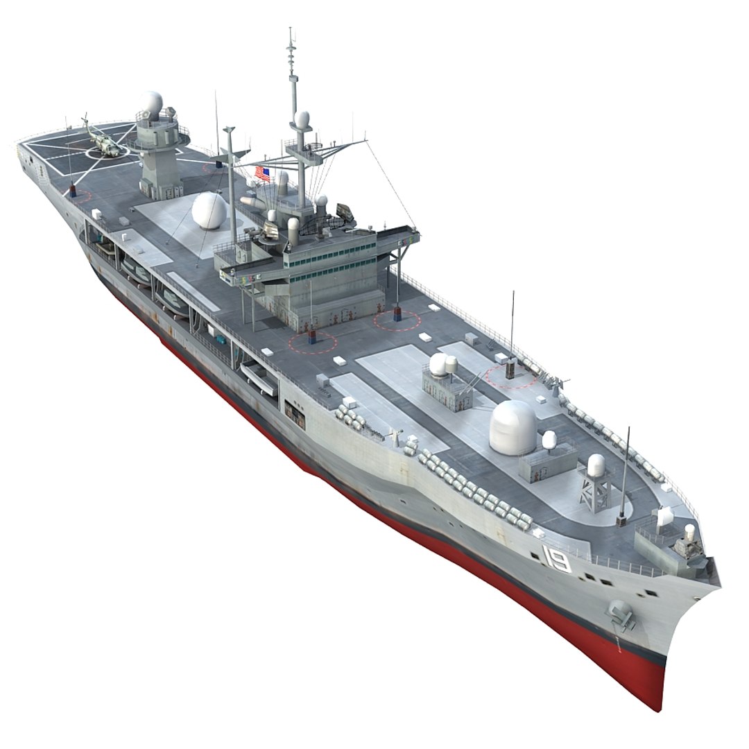 3d Uss Blue Ridge Lcc-19