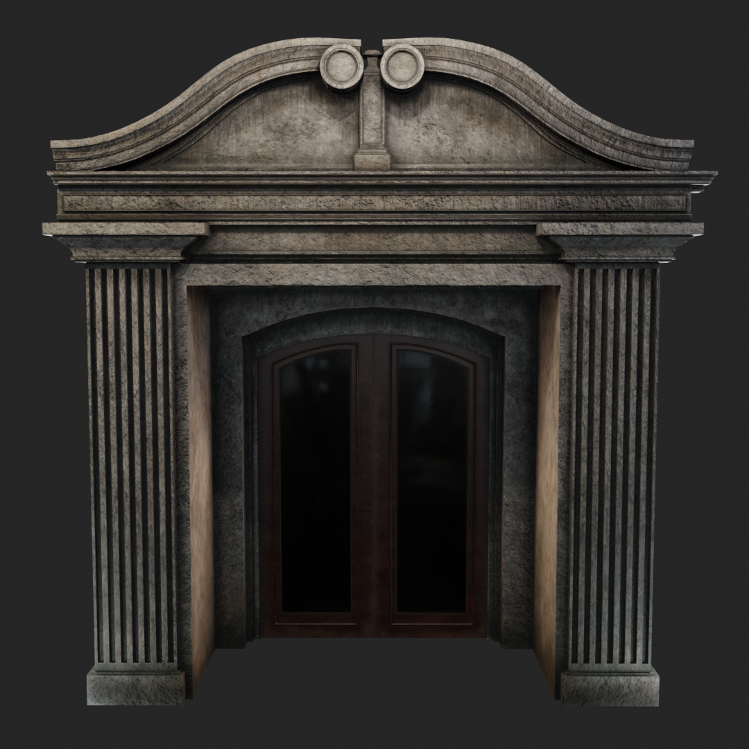 3D door frame - TurboSquid 1436690