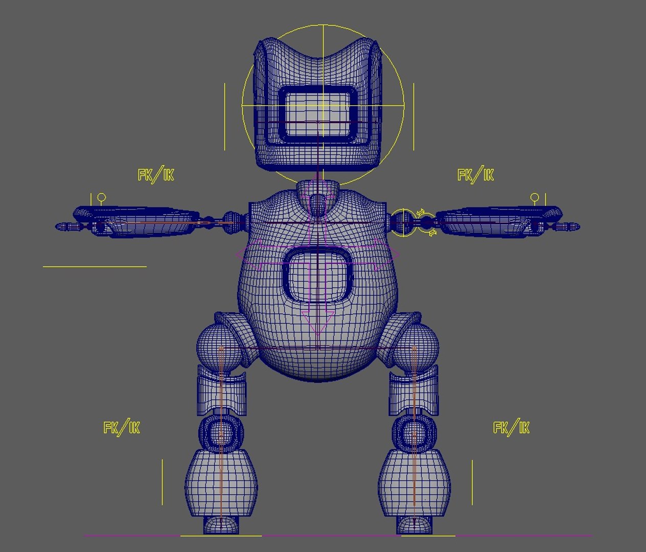 3D Robot Character Model - TurboSquid 1662879