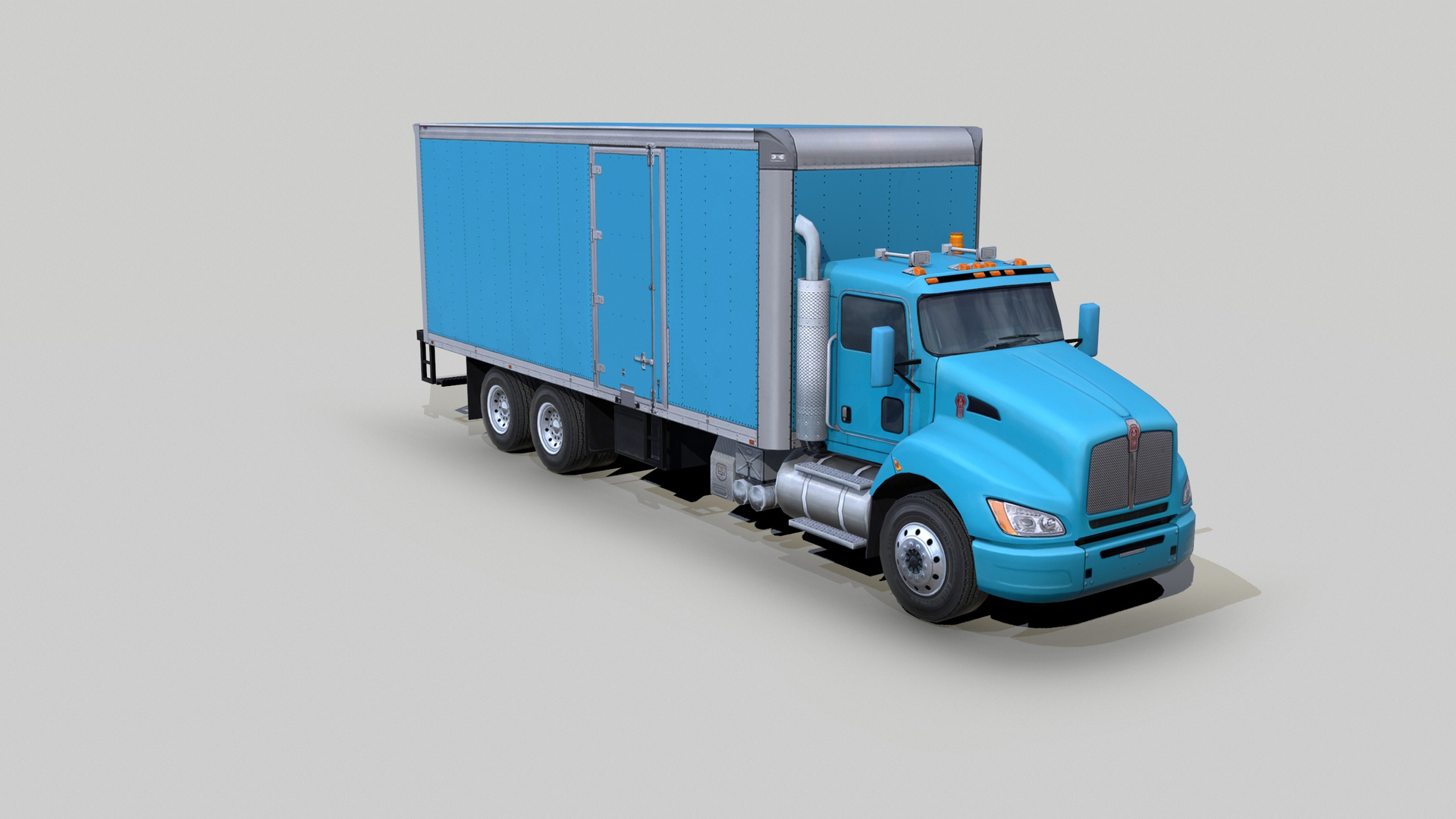 3D Model Kenworth T440 2014 3ax Box Truck S03 - TurboSquid 2052011