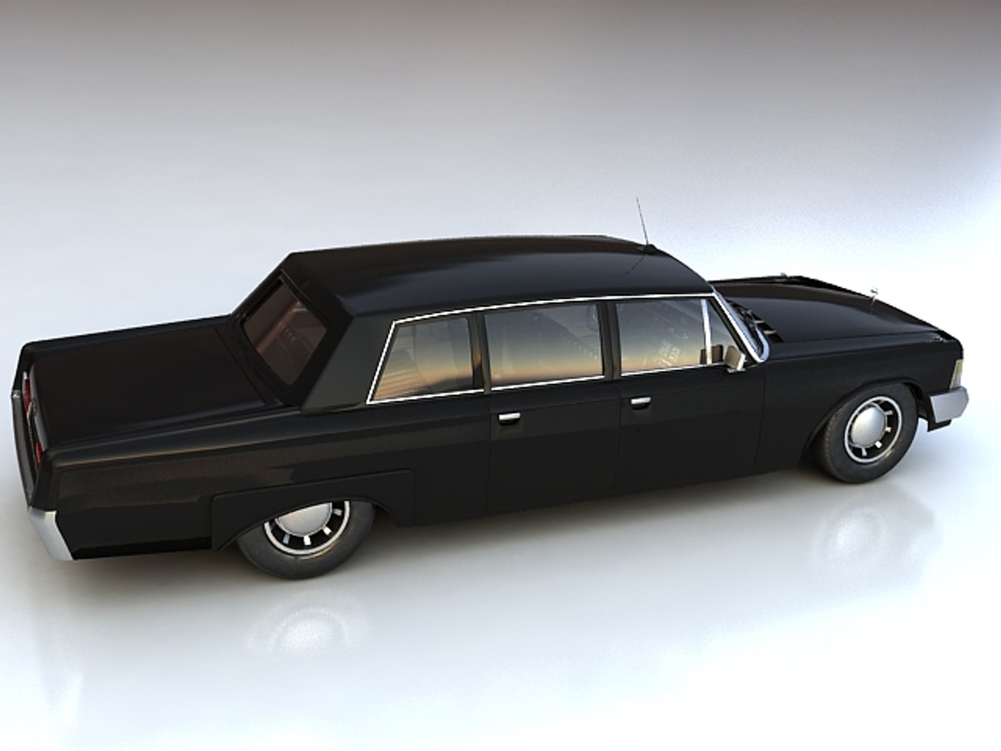 Car Zil 3d Model