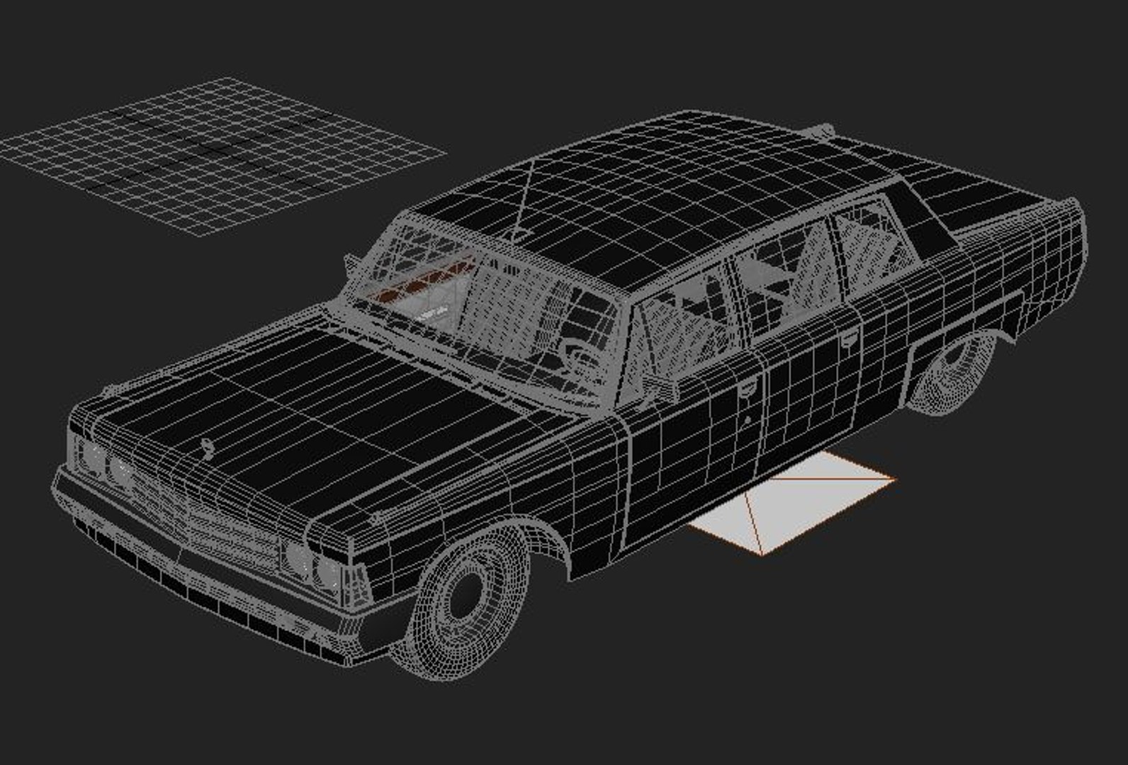 Car Zil 3d Model