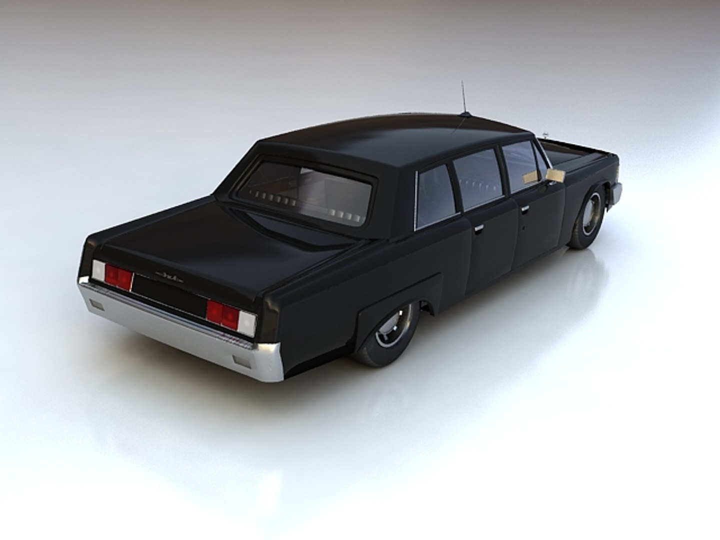 Car Zil 3d Model