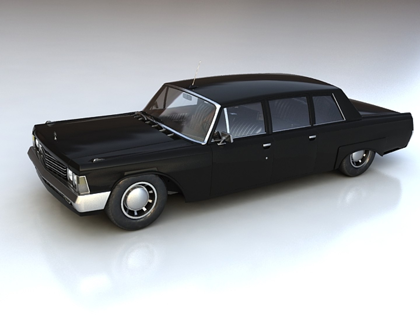 Car Zil 3d Model