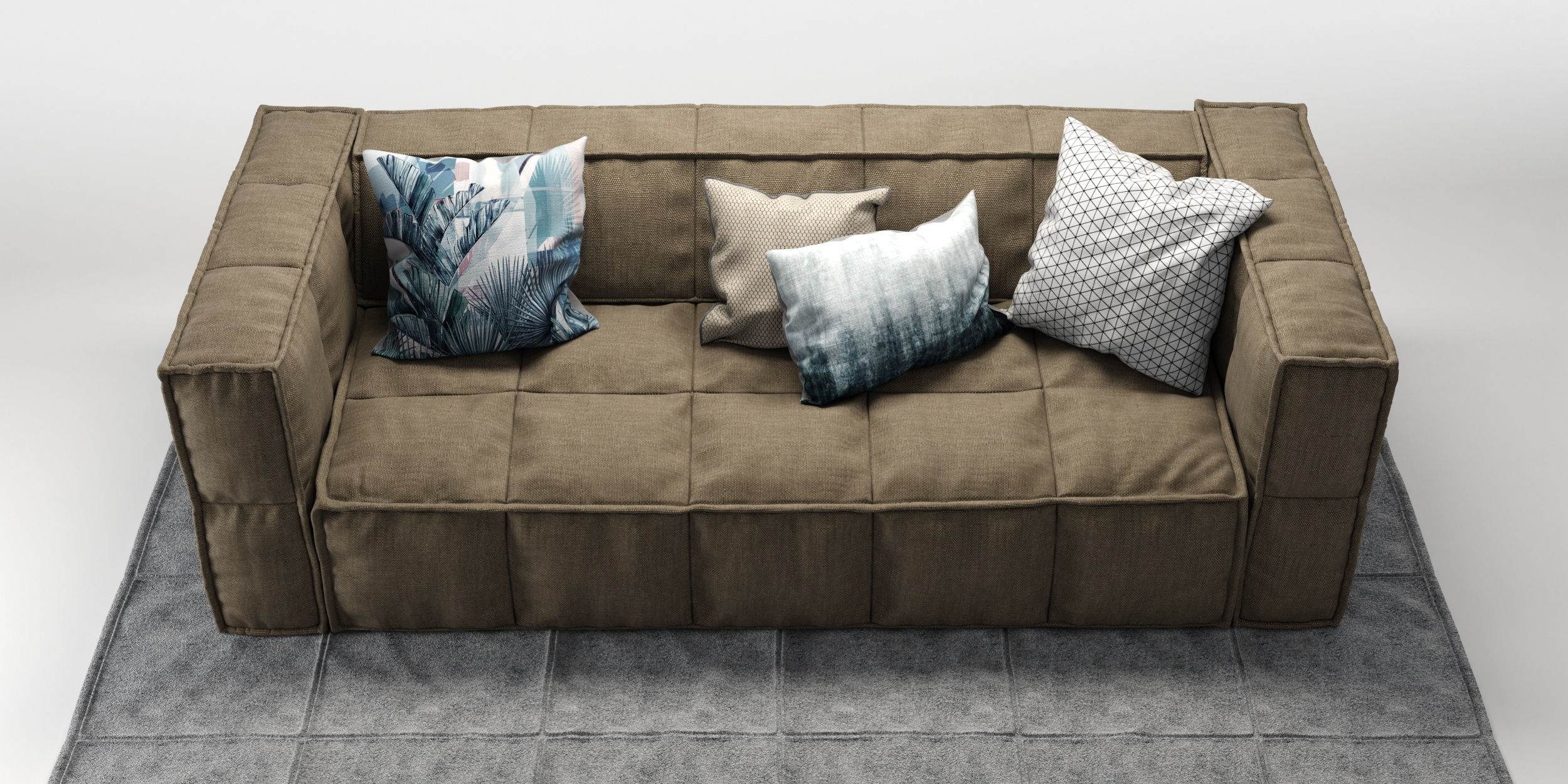 3d hkliving sofa