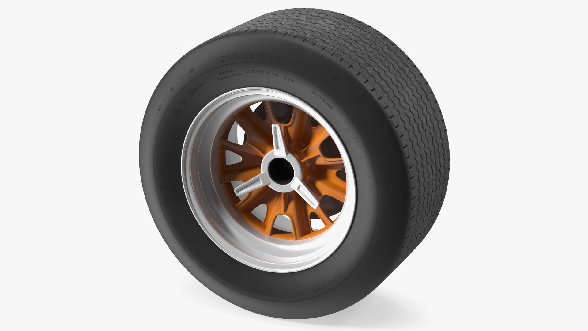 Classic Racing Car Wheel 3D model - TurboSquid 1875656
