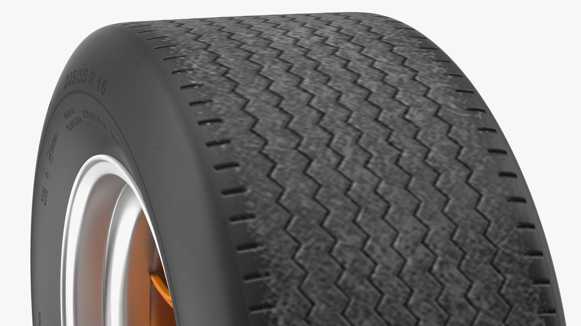 Classic Racing Car Wheel 3D model - TurboSquid 1875656