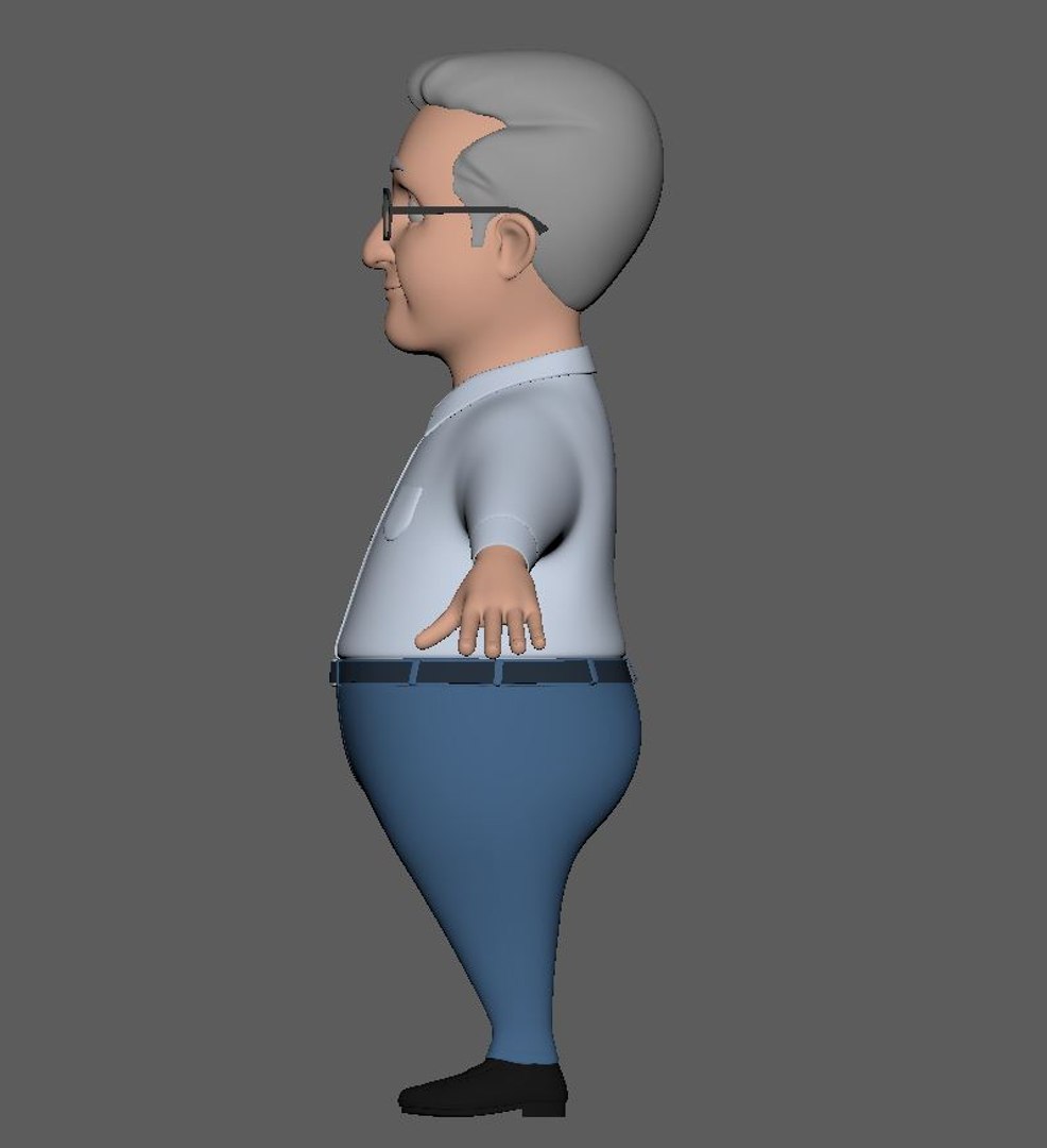 Old Man 3D Model - TurboSquid 1509825