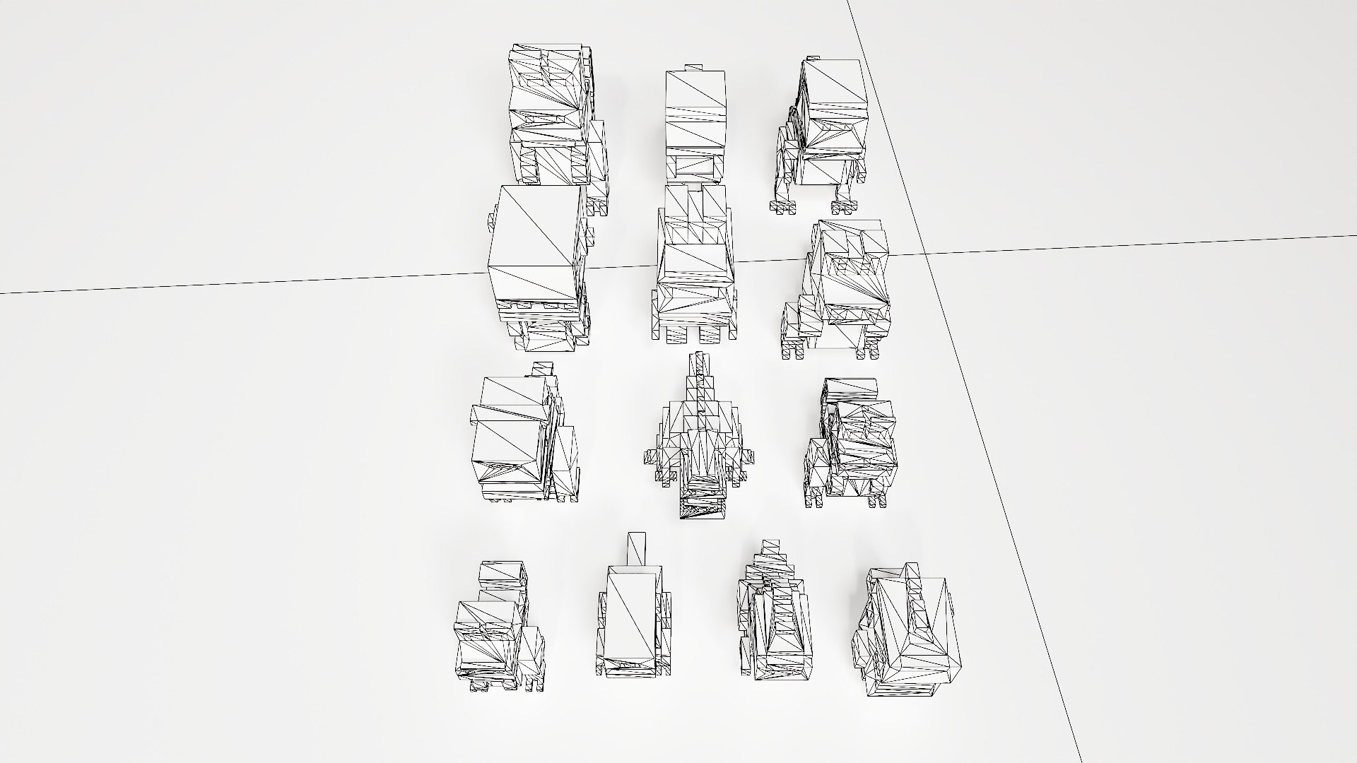 3D Dinosaur Voxel Art Pack 3d Model - TurboSquid 2182460