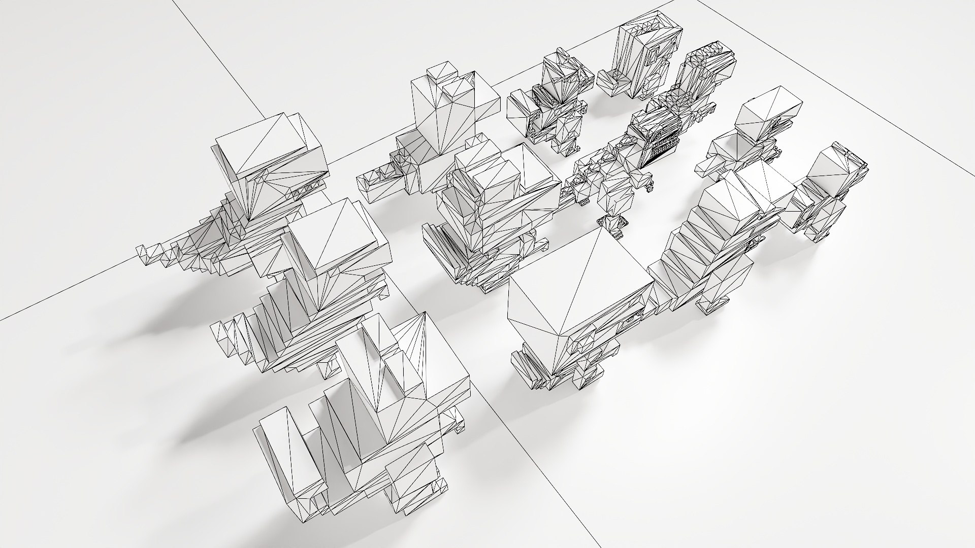 3D Dinosaur Voxel Art Pack 3d Model - TurboSquid 2182460