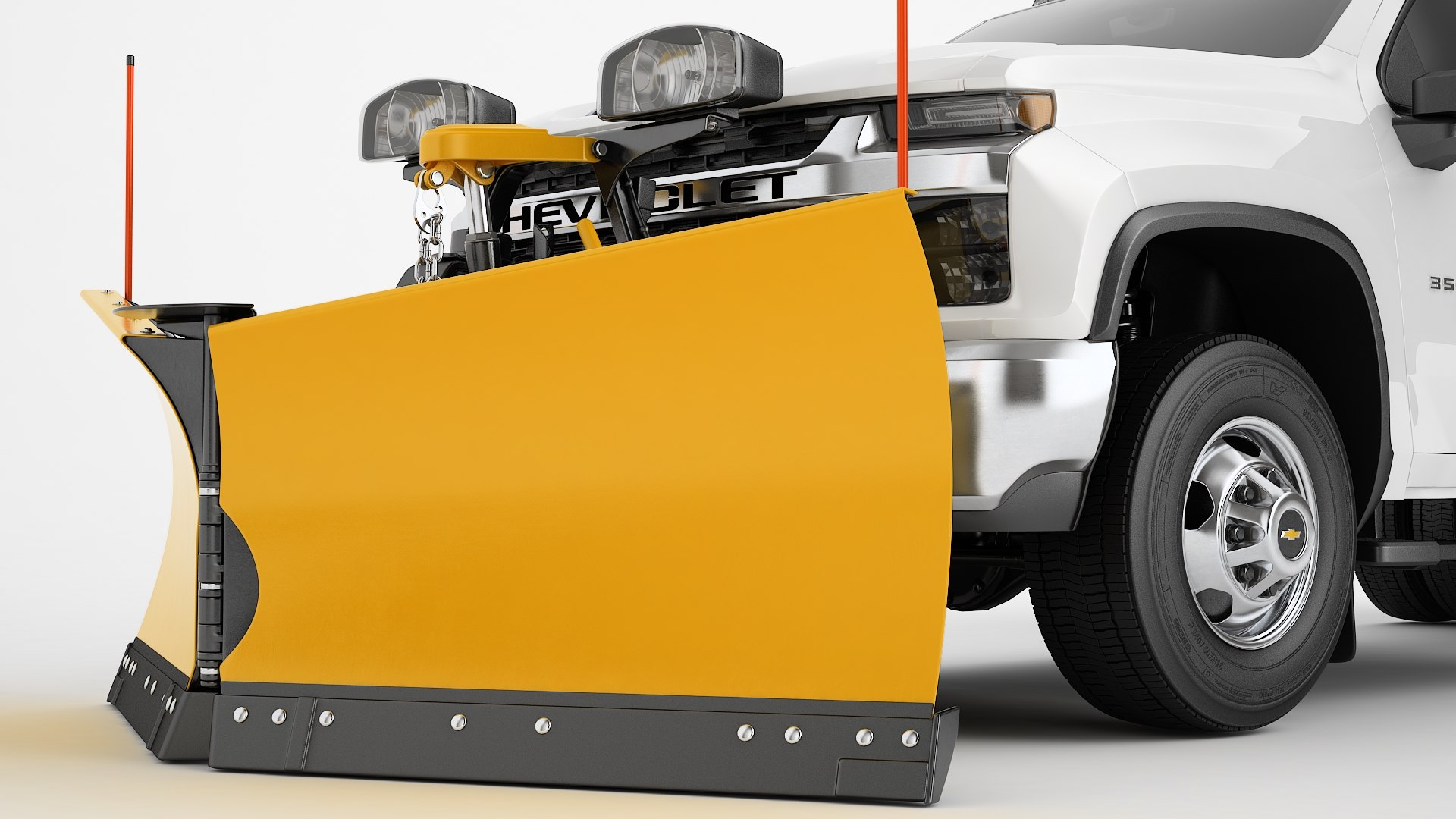 Chevrolet Silverado 3500 HD 2021 Snow Plow Truck 01 Model - TurboSquid ...