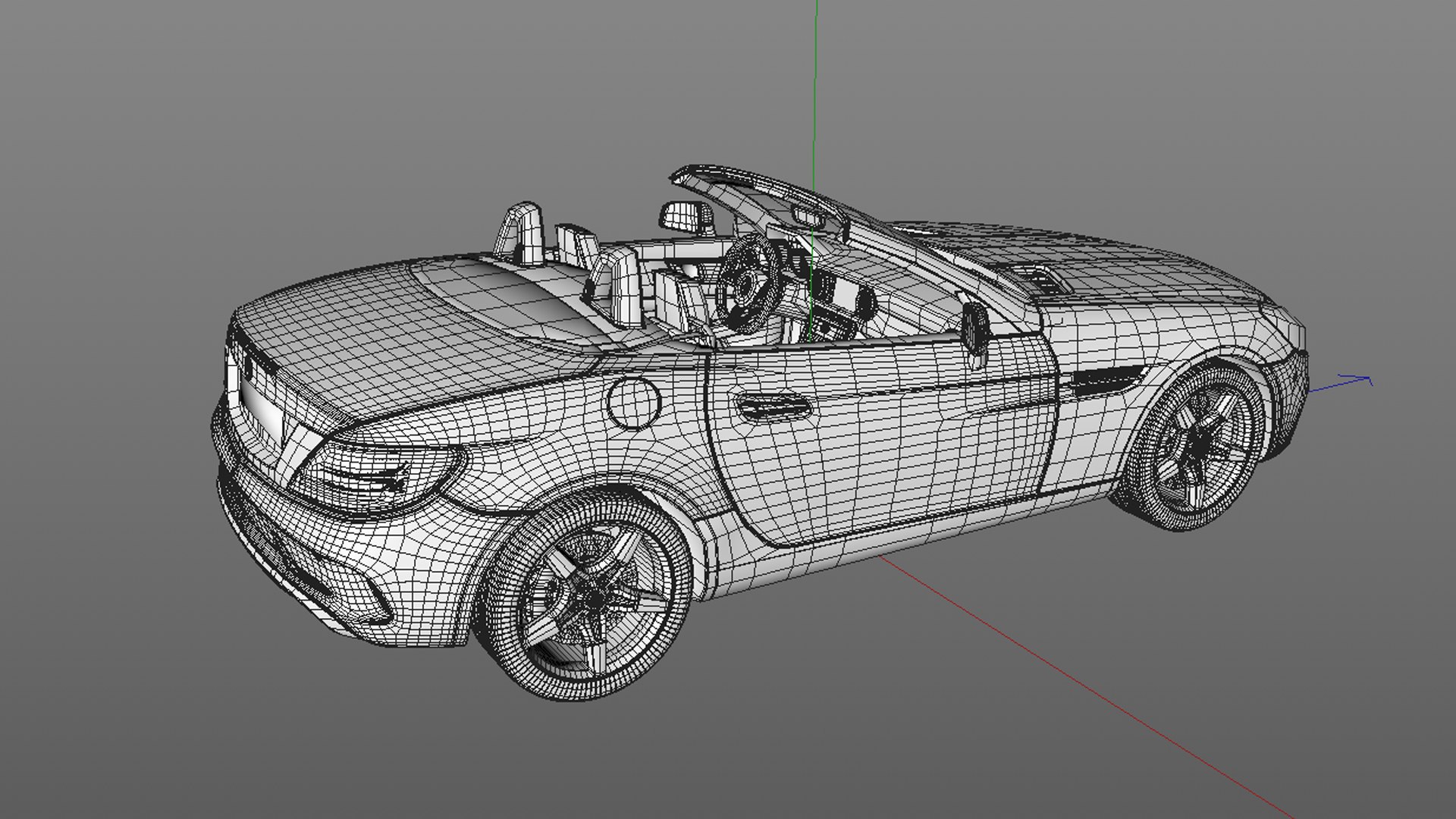 3D Model Mercedes-Benz SLC - TurboSquid 2358628