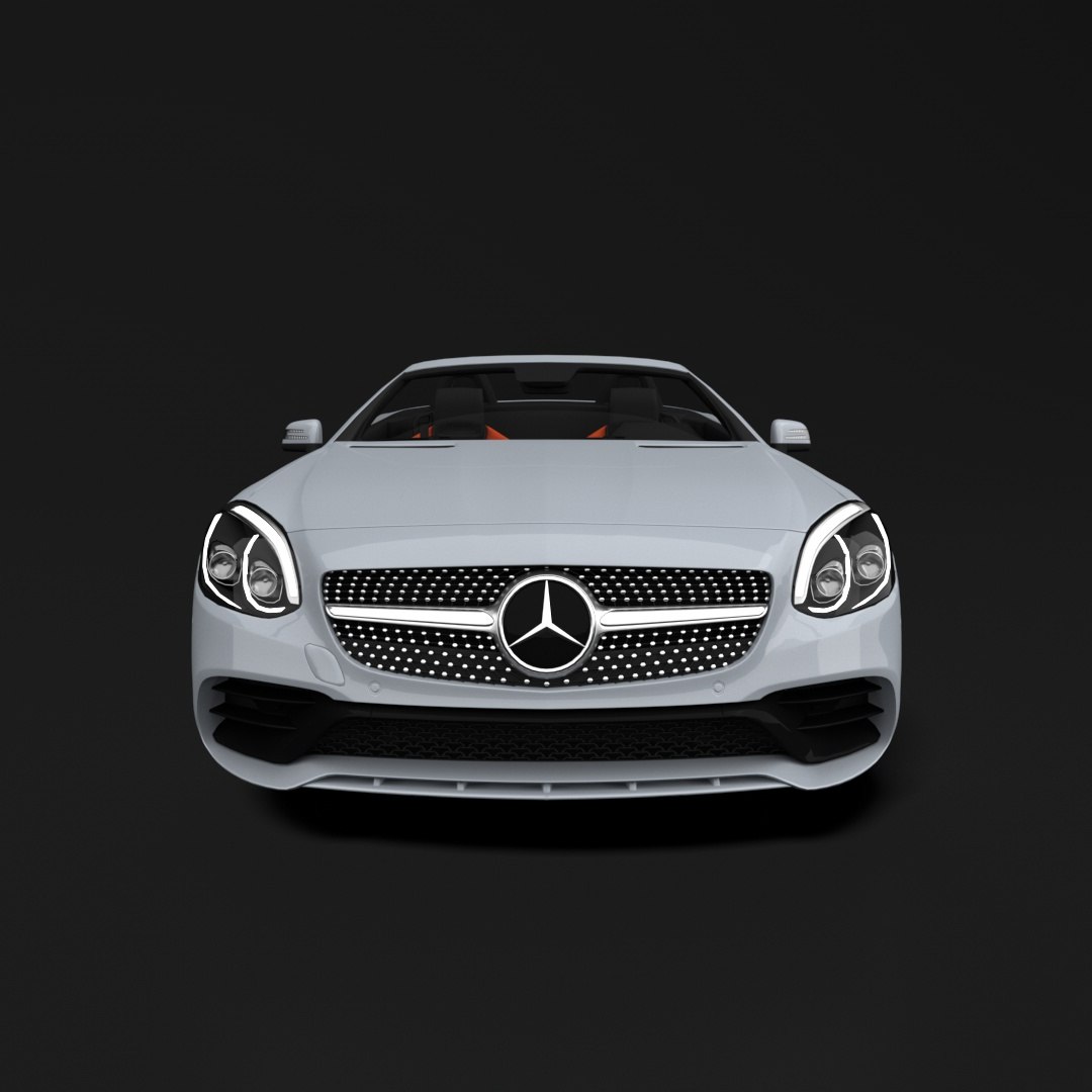 3D Model Mercedes-Benz SLC - TurboSquid 2358628