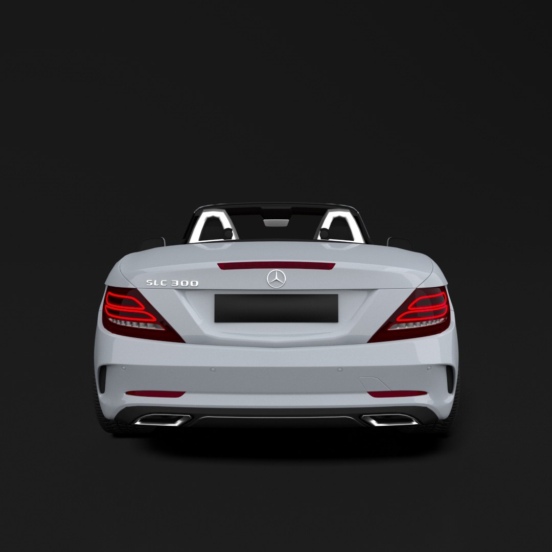 3D Model Mercedes-Benz SLC - TurboSquid 2358628