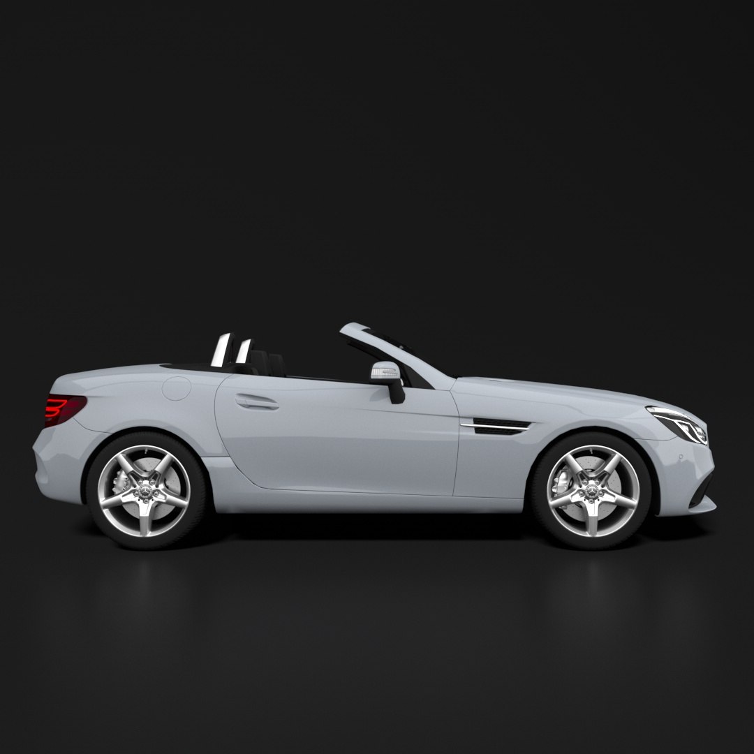 3D Model Mercedes-Benz SLC - TurboSquid 2358628