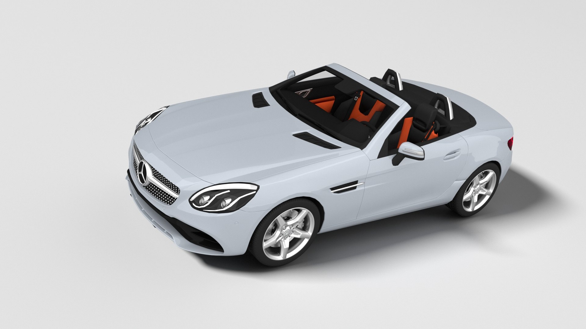 3D Model Mercedes-Benz SLC - TurboSquid 2358628