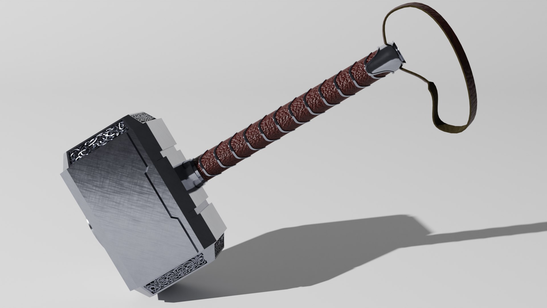 3D Model Mjolnir - TurboSquid 1835175