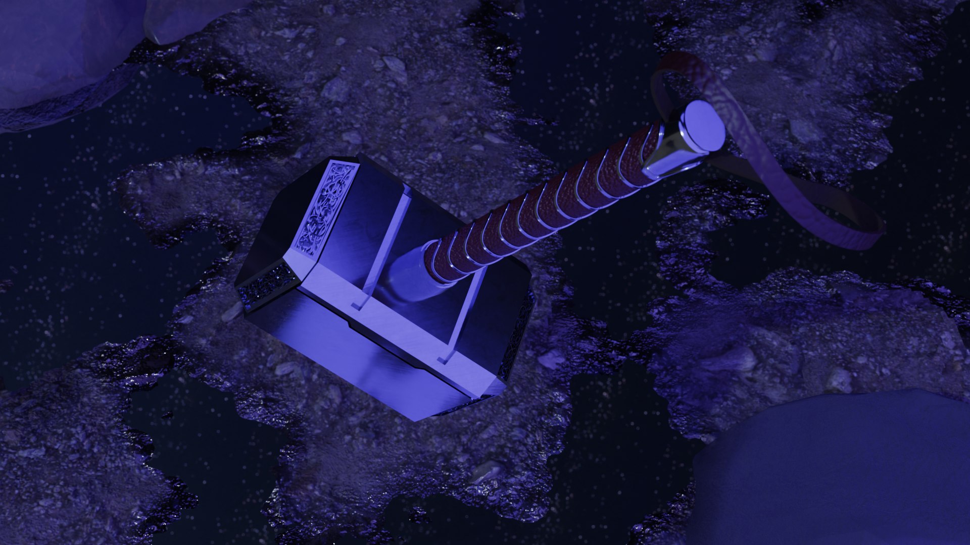 3D Model Mjolnir - TurboSquid 1835175
