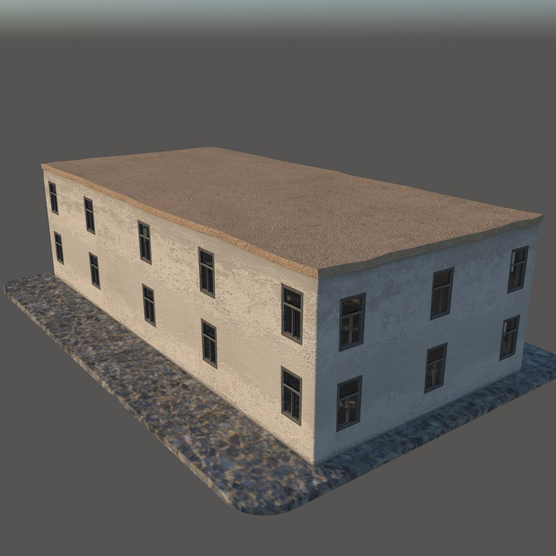 Old structure 3D model - TurboSquid 1396160