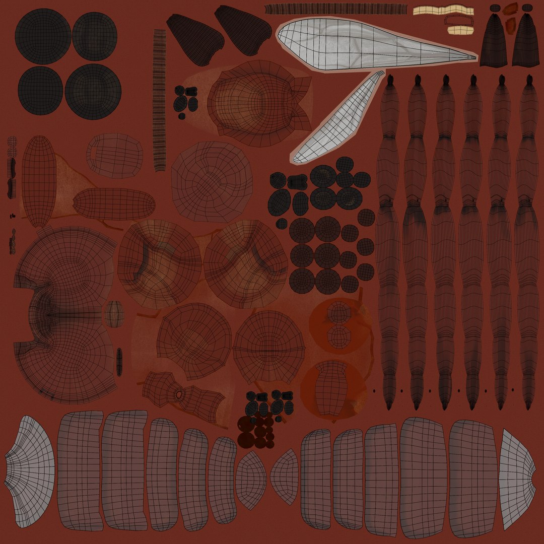 3D African Driver Ant Male - TurboSquid 1837934