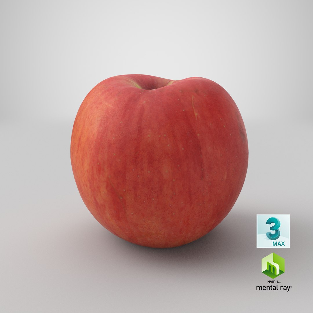 Red Apple 3D Model - TurboSquid 1681338