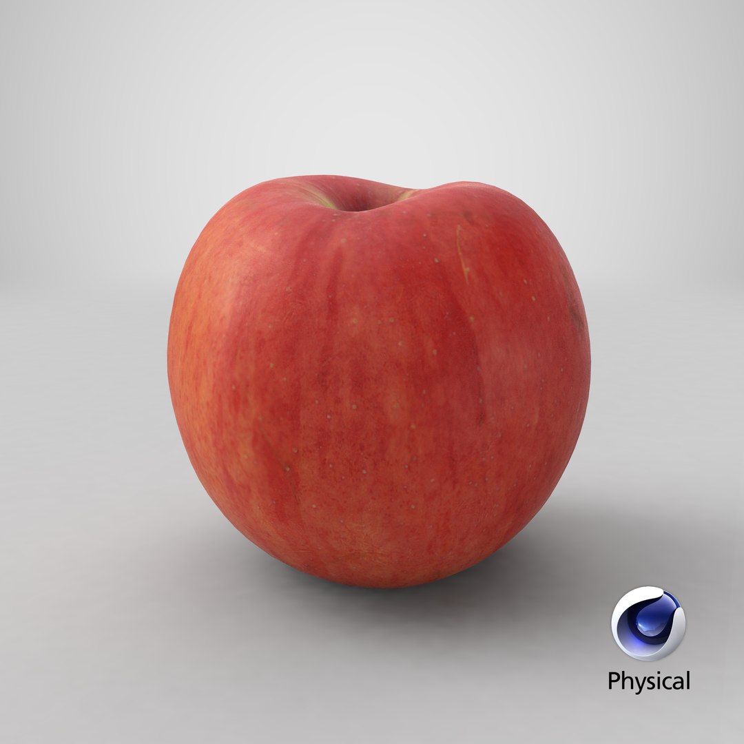 Red Apple 3D Model - TurboSquid 1681338