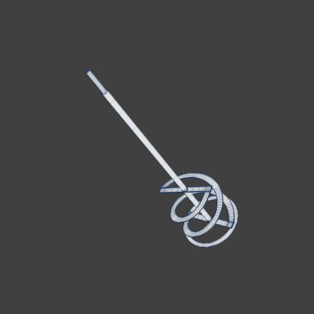 3ds Max Mixing Paddle
