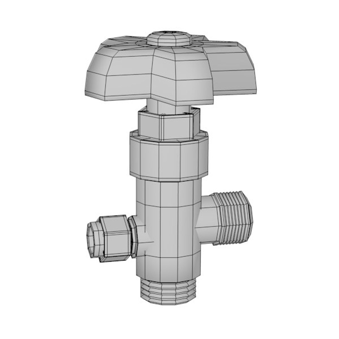Gas Valve 3d 3ds