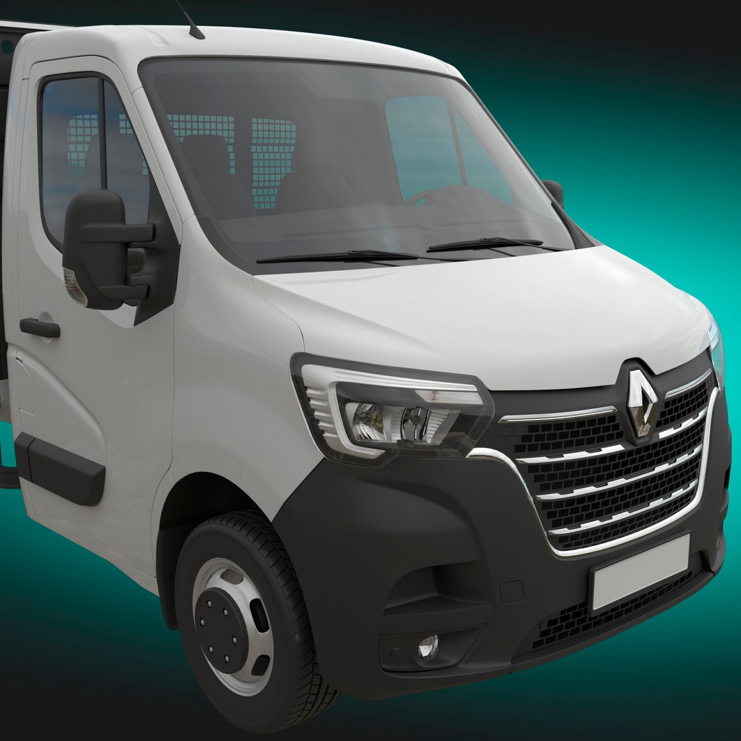 Renault Master 2020 Chassis Cab L4H1 3D Model - TurboSquid 1921952