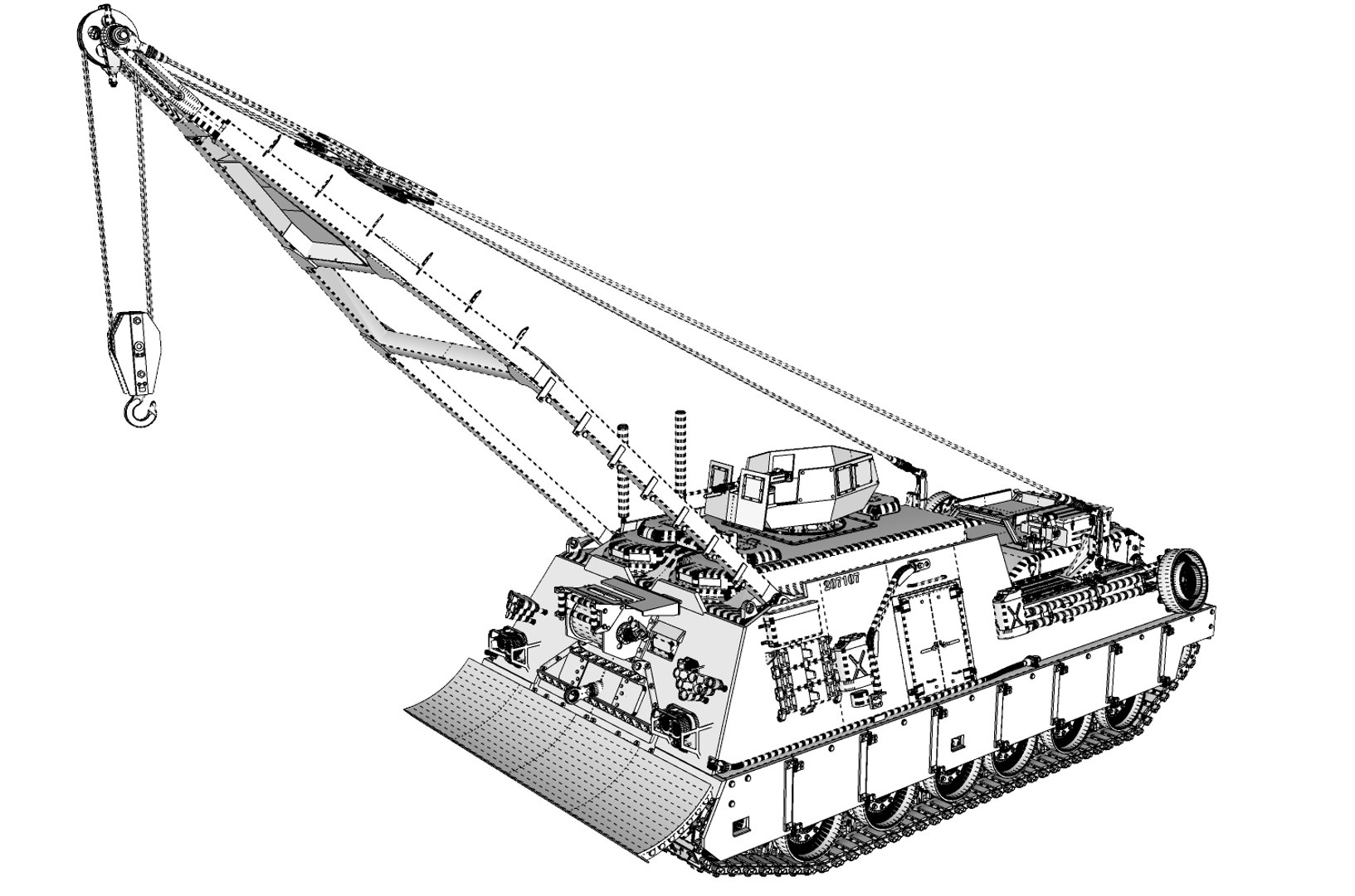 Hercules Tank 3D Model - TurboSquid 1517719