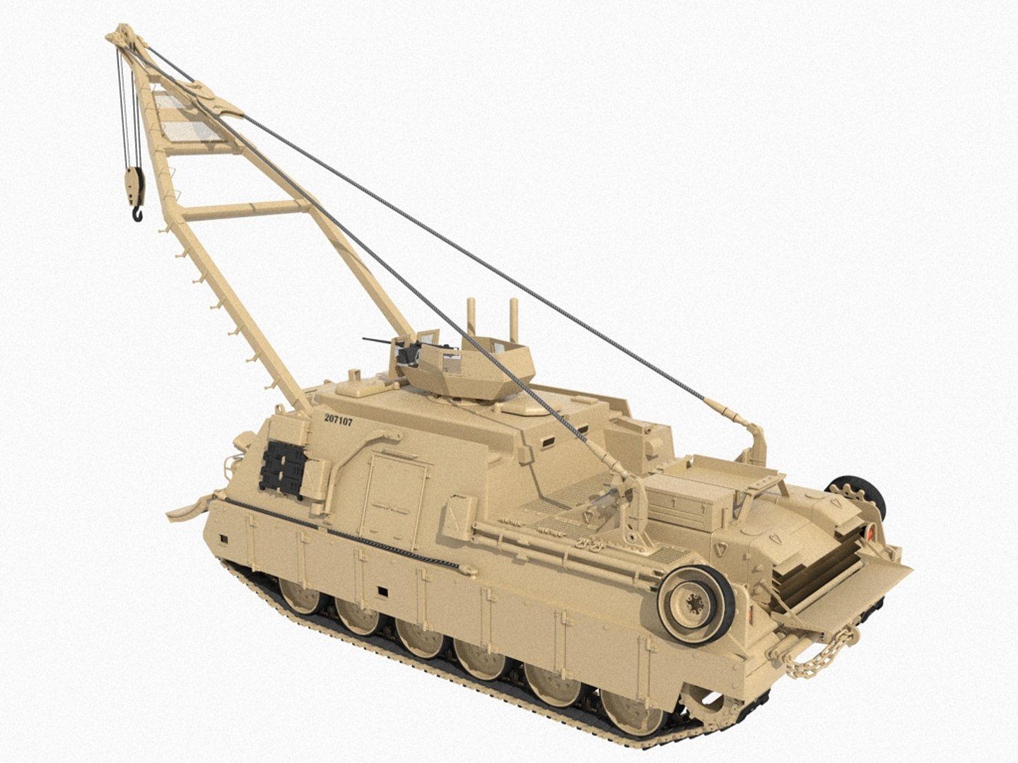 Hercules Tank 3D Model - TurboSquid 1517719
