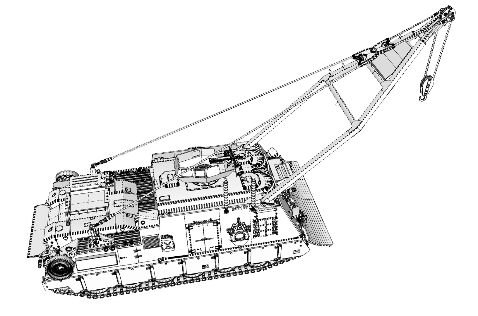 Hercules Tank 3D Model - TurboSquid 1517719