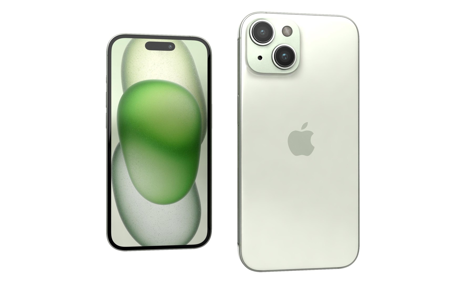Apple IPhone 15 Green Model - TurboSquid 2130224