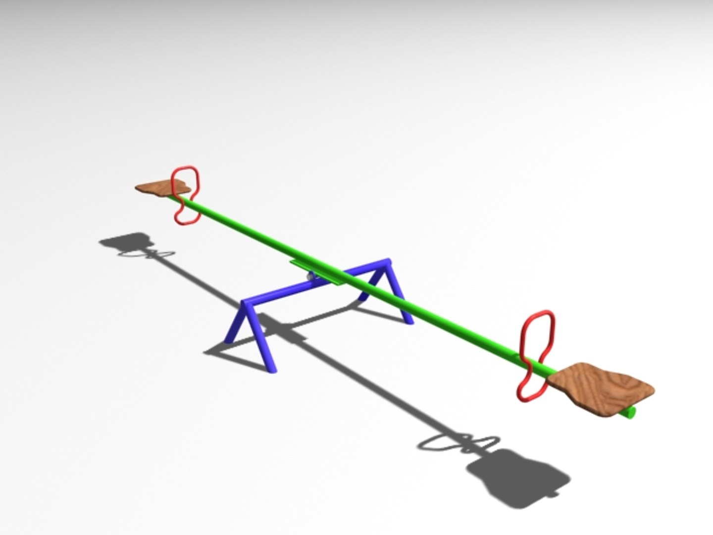 Climbing Irons See-saws Swings 3d Model