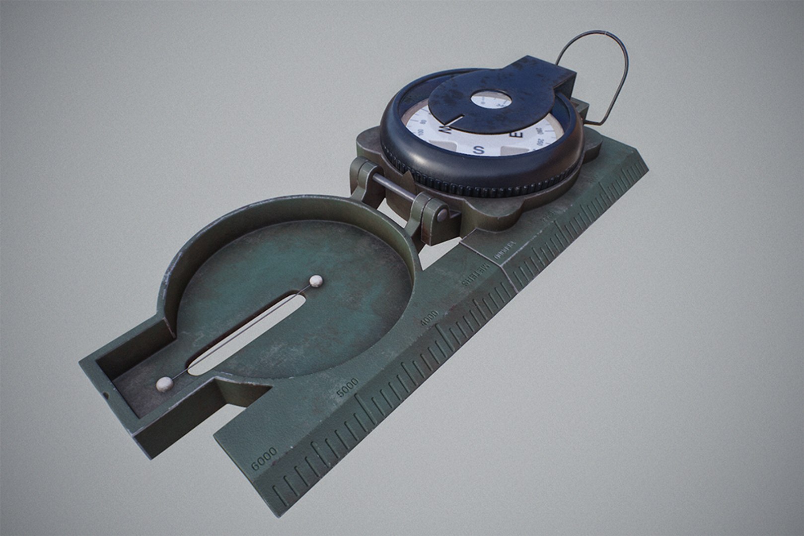 3D Military Compass - TurboSquid 1269560