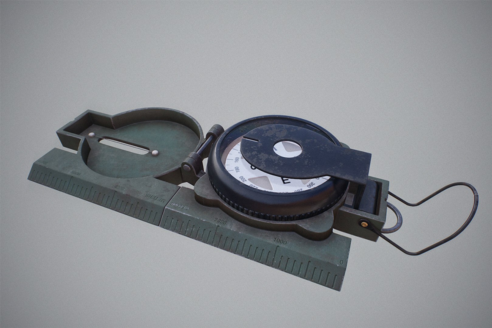 3D Military Compass - TurboSquid 1269560