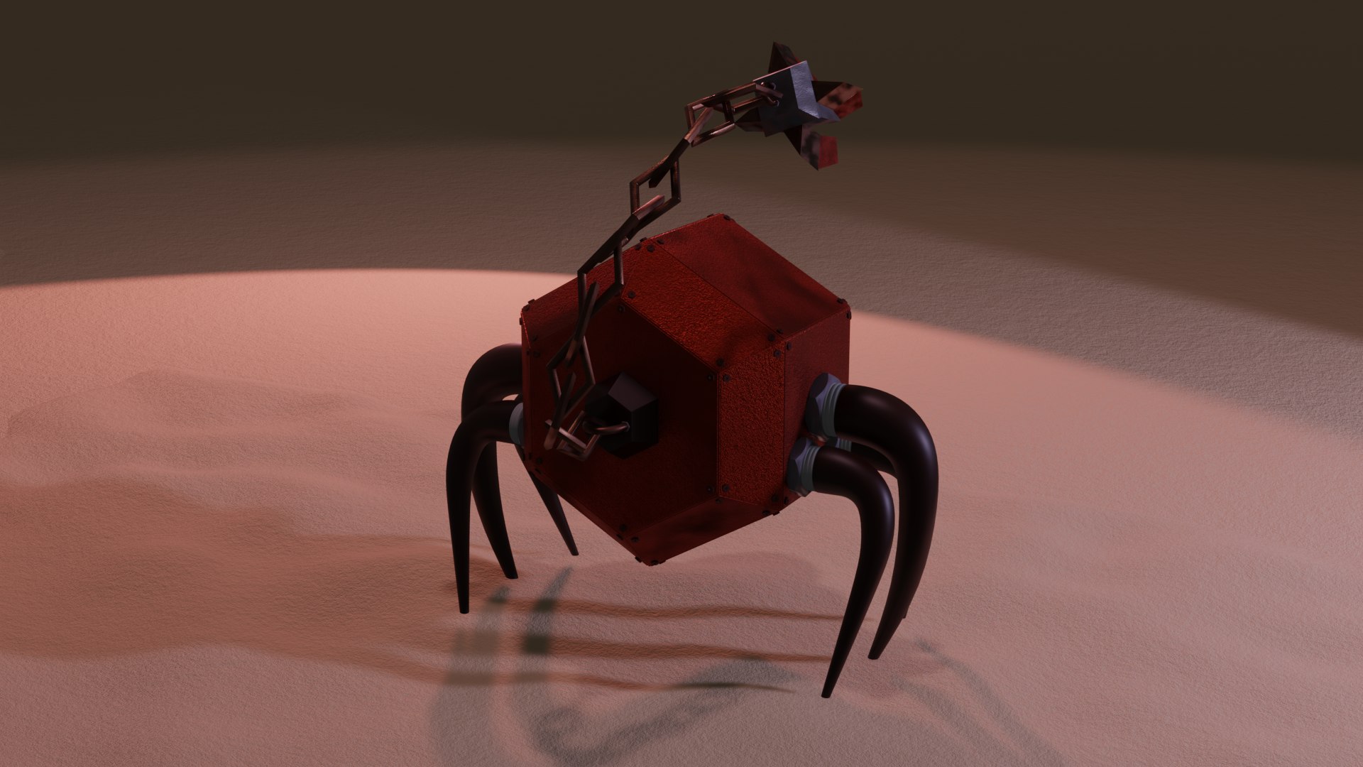 Robot-Virus RD-31-14 3D Model - TurboSquid 1802982