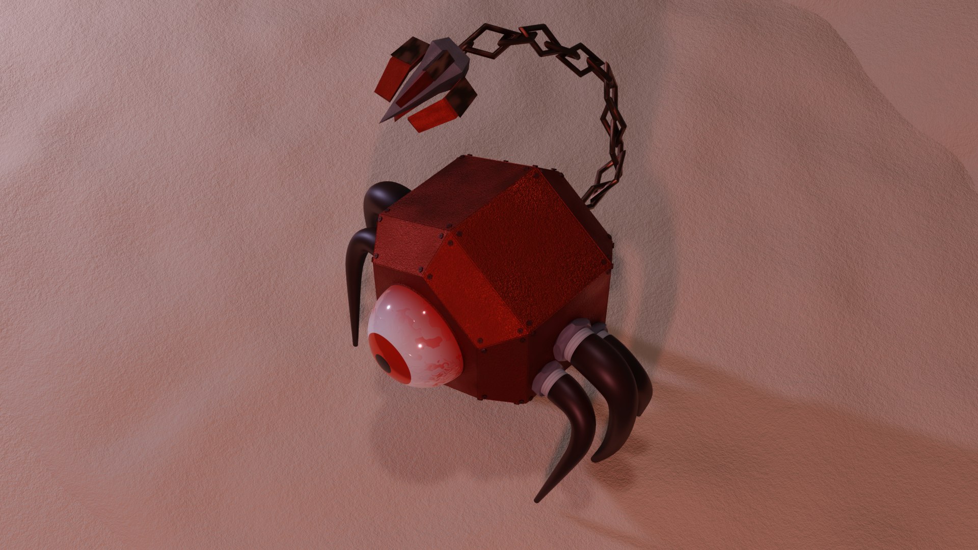 Robot-Virus RD-31-14 3D Model - TurboSquid 1802982