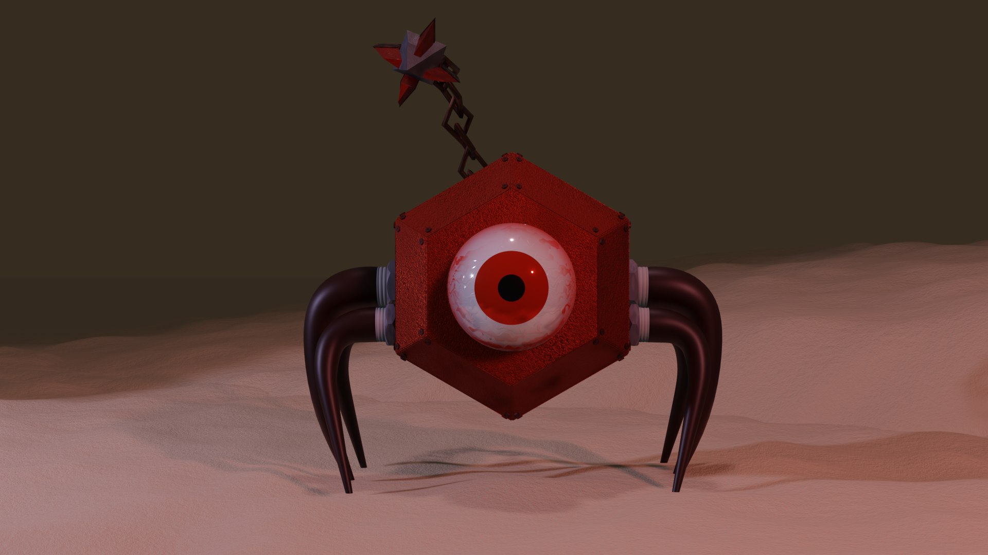 Robot-Virus RD-31-14 3D Model - TurboSquid 1802982