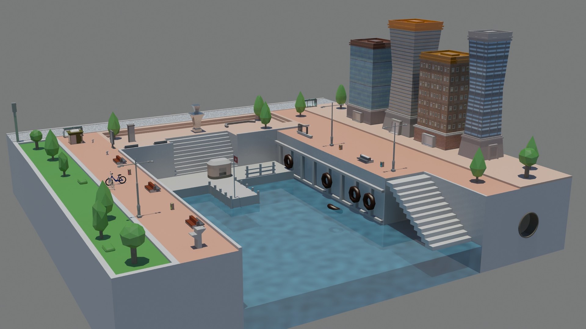3d City Environment