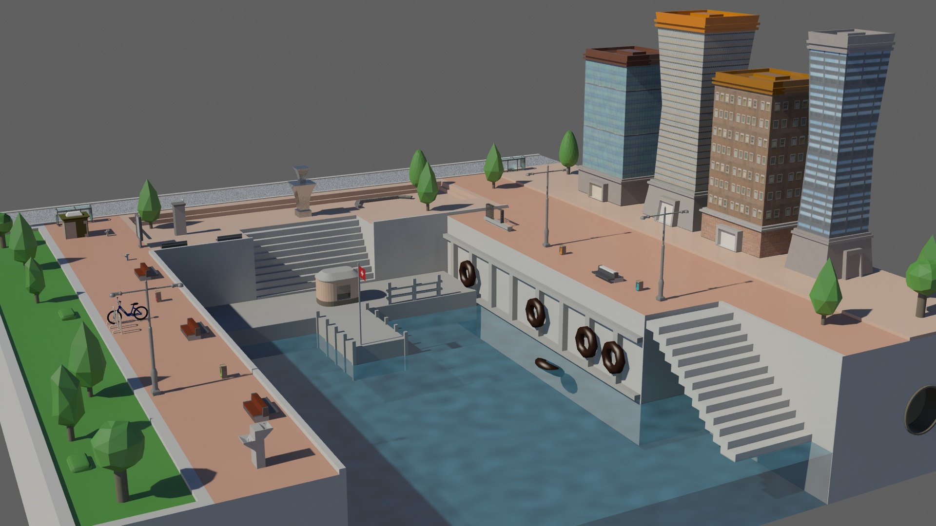 3d City Environment
