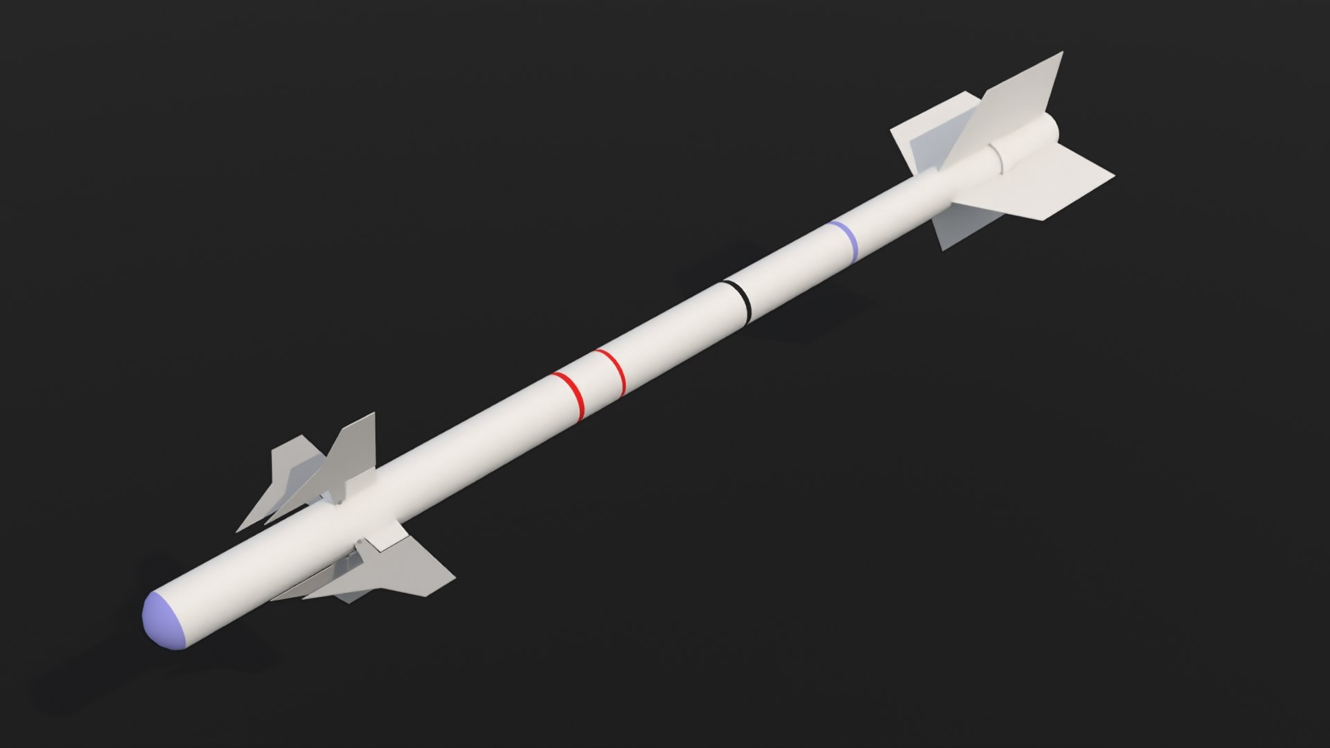 Premium Missile Pack 3d Model