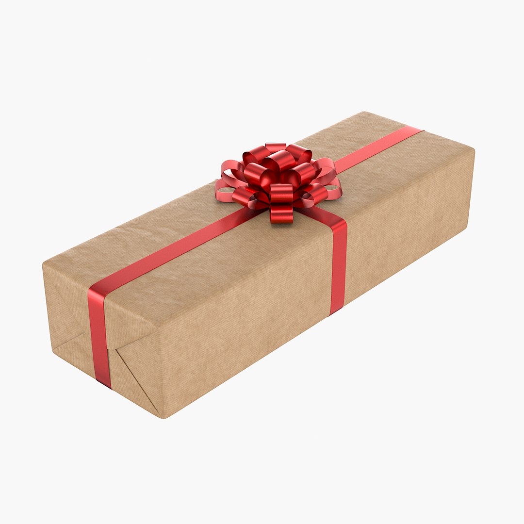 Wrapped Gift Box 4 V3 3D Model - TurboSquid 2295668