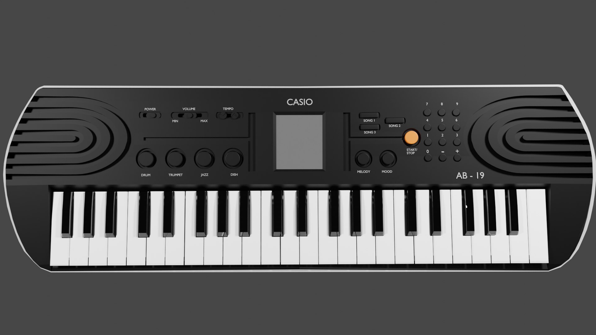 3D Casio Music Instrument Model - TurboSquid 2070090