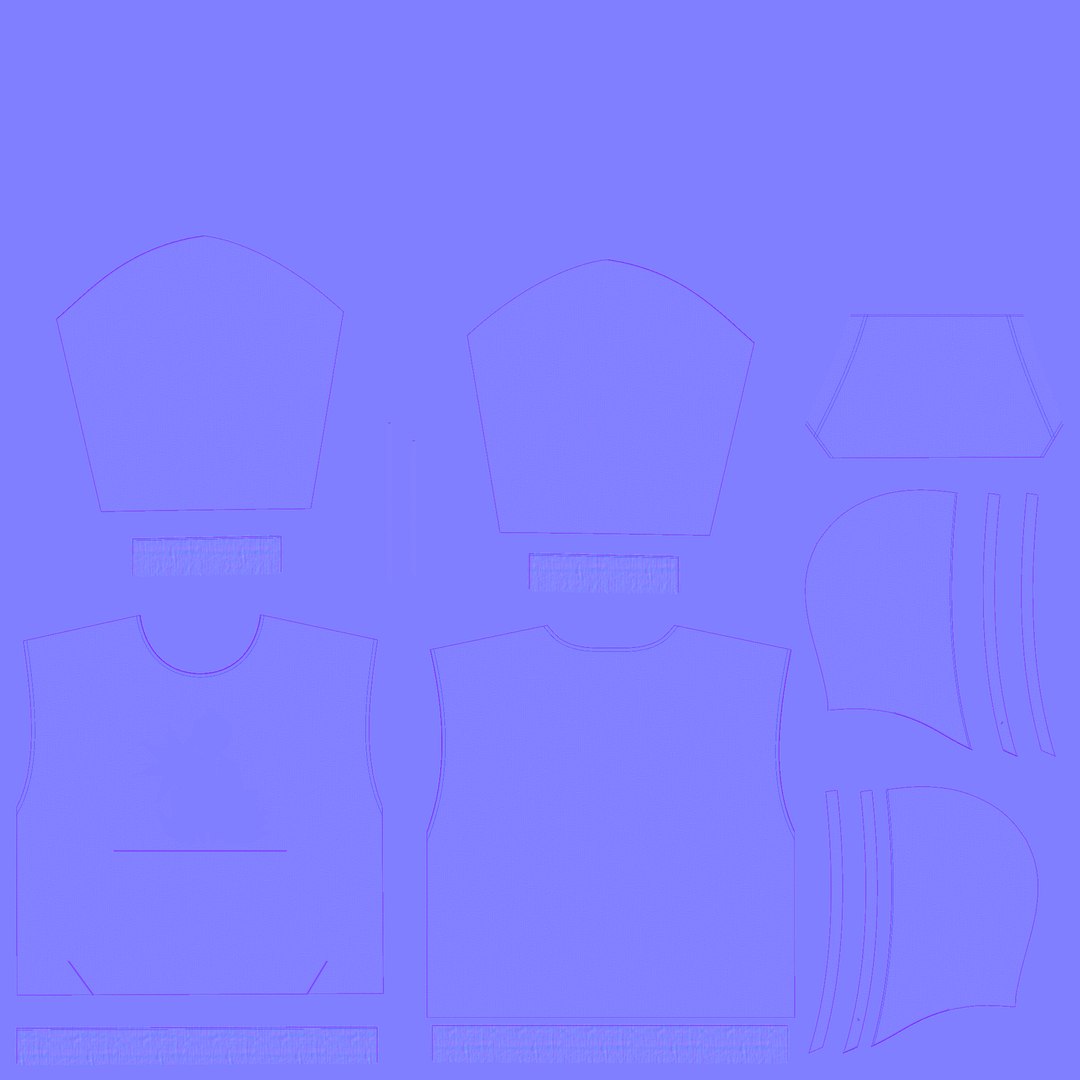 Mens Hoodie-Future Vintage In Low Poly 3D - TurboSquid 2379882