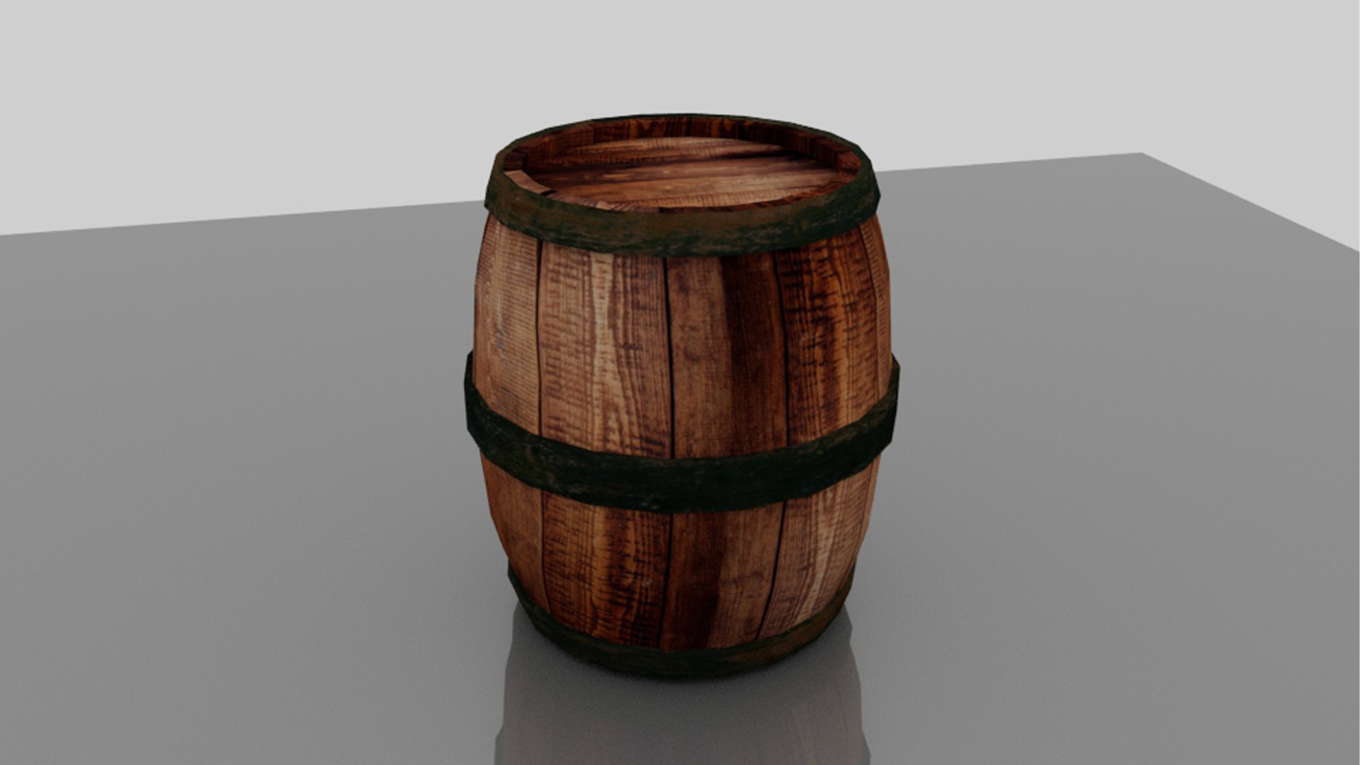 Free SIMPLE BARREL 3D Model - TurboSquid 2147861