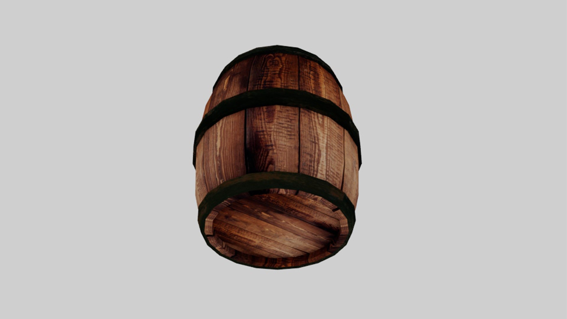 Free SIMPLE BARREL 3D Model - TurboSquid 2147861