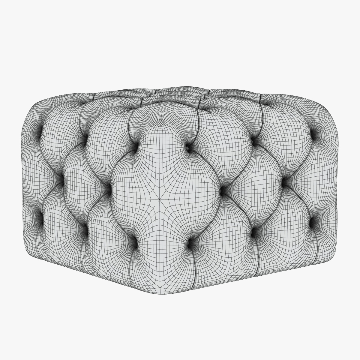 pouf 3d max