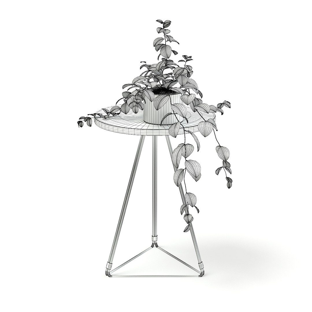 3D Table Plant - TurboSquid 1269493