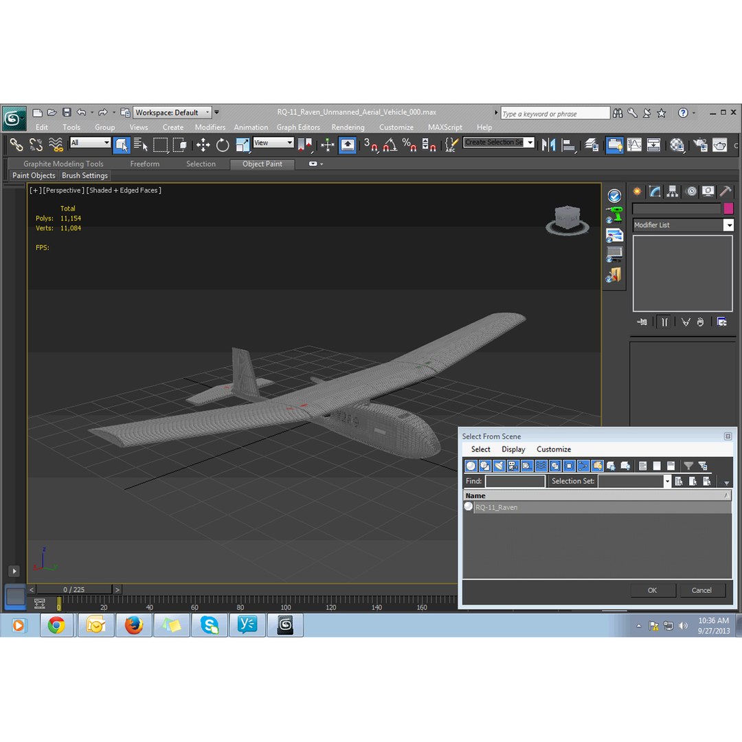 Lightwave Rq-11 Raven Unmanned Aerial